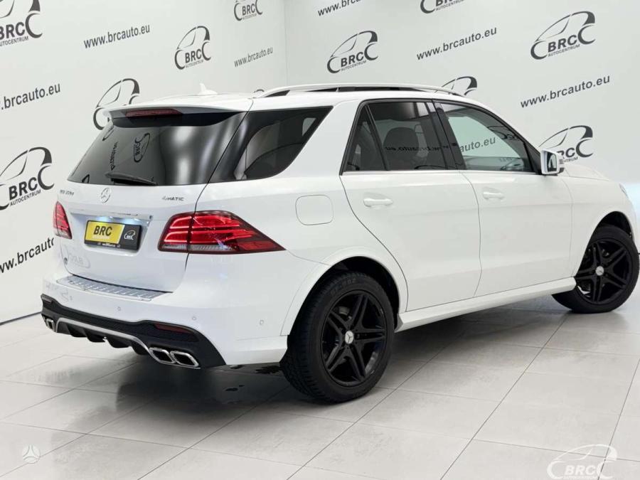 Белый Мерседес ГЛE 350 2019 в Вильнюс, объемом двигателя 2.99 л и пробегом 137 тыс. км за 25900 €, фото 4 на AUTOMOTO.COM.LV