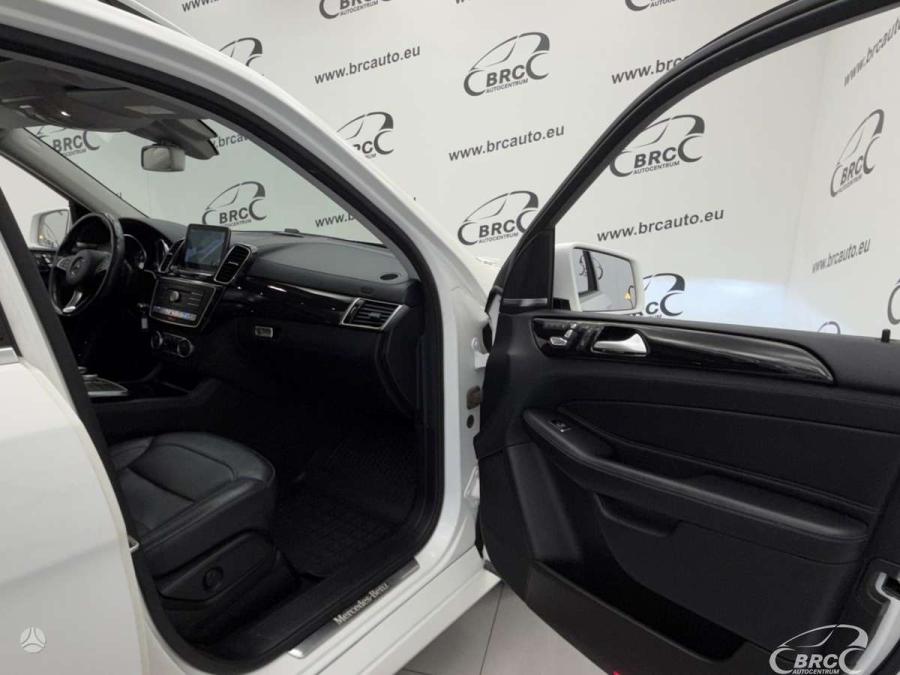 Белый Мерседес ГЛE 350 2019 в Вильнюс, объемом двигателя 2.99 л и пробегом 137 тыс. км за 25900 €, фото 10 на AUTOMOTO.COM.LV