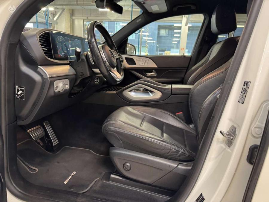 White Mercedes-Benz GLE 350 2020 in Vilnius, with an engine capacity of 3.00 L and mileage of 157 thousand km for 43700 €, photo 17 on AUTOMOTO.COM.LV