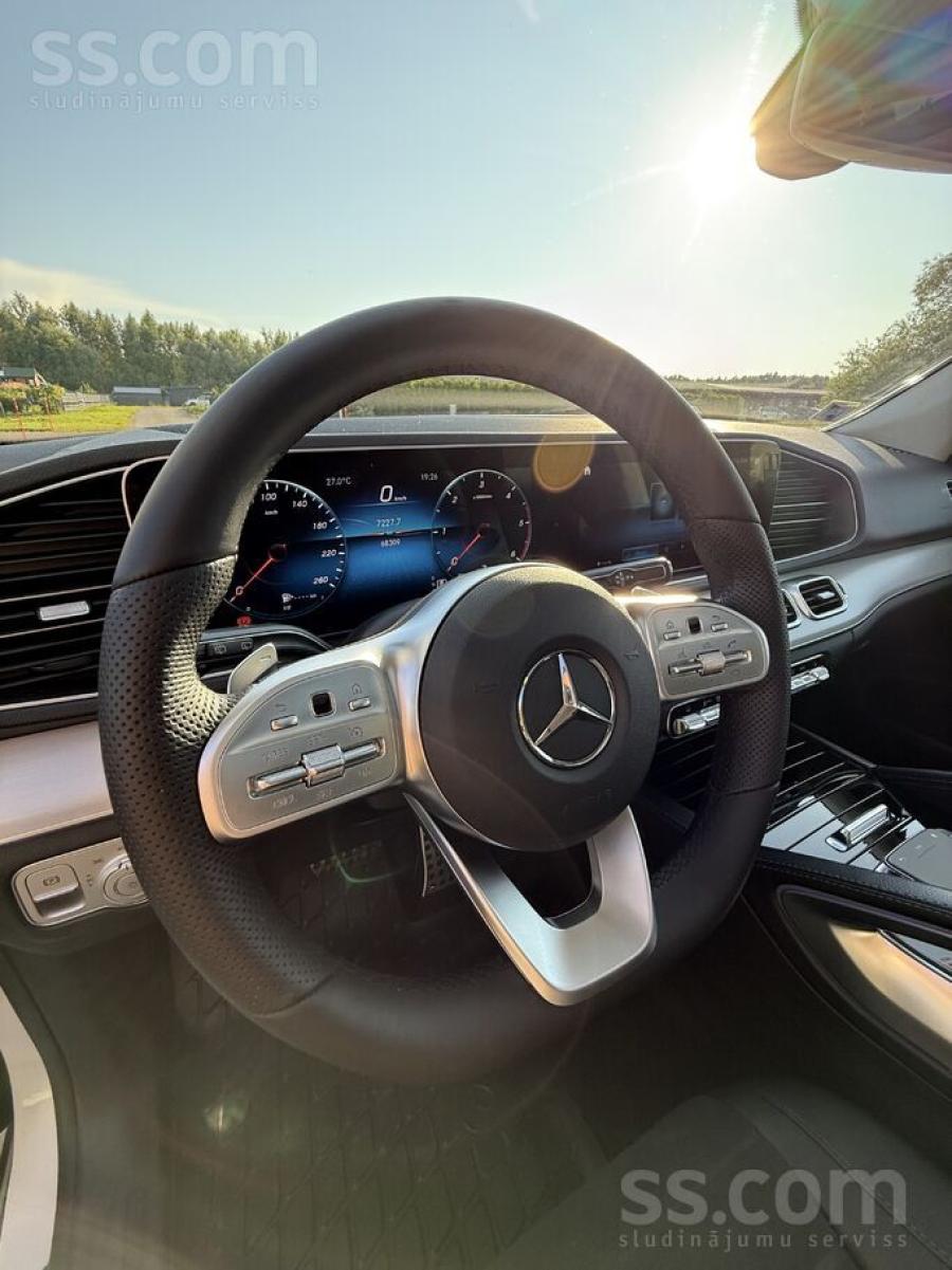 Белый Мерседес ГЛE 350 2020 в Рига, объемом двигателя 3.00 л и пробегом 69 тыс. км за 51300 €, фото 15 на AUTOMOTO.COM.LV