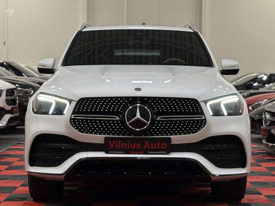 Balts Mercedes-Benz GLE 350 2020 Viļņa, ar dzinēja tilpumu 1.99 L un nobraukumu 153 tūkst. km par 36500 €, foto 3 vietnē AUTOMOTO.COM.LV