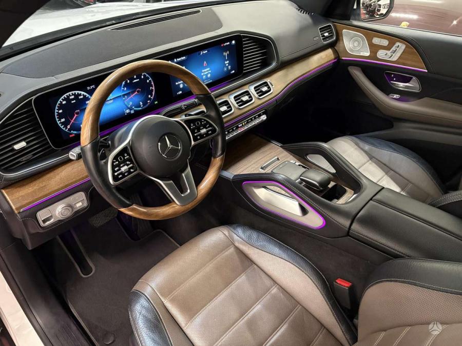Balts Mercedes-Benz GLE 350 2020 Viļņa, ar dzinēja tilpumu 1.99 L un nobraukumu 153 tūkst. km par 36500 €, foto 11 vietnē AUTOMOTO.COM.LV