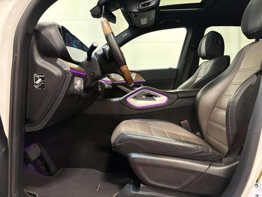 Balts Mercedes-Benz GLE 350 2020 Viļņa, ar dzinēja tilpumu 1.99 L un nobraukumu 153 tūkst. km par 36500 €, foto 15 vietnē AUTOMOTO.COM.LV