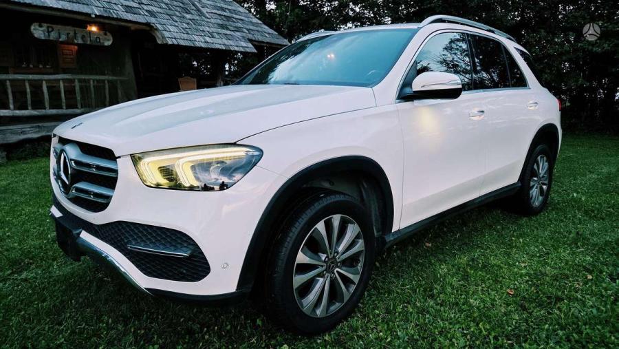 Balts Mercedes-Benz GLE 350 2020 Kauņa, ar dzinēja tilpumu 2.00 L un nobraukumu 218 tūkst. km par 32900 €, foto 5 vietnē AUTOMOTO.COM.LV