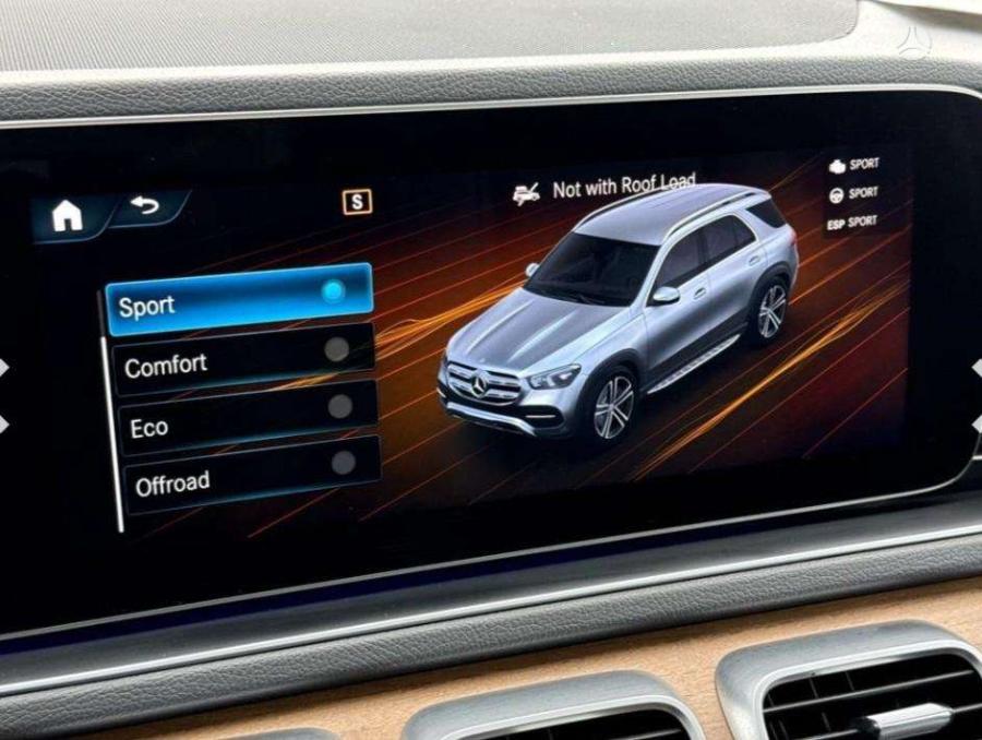 Balts Mercedes-Benz GLE 350 2020 Kauņa, ar dzinēja tilpumu 2.00 L un nobraukumu 218 tūkst. km par 32900 €, foto 12 vietnē AUTOMOTO.COM.LV