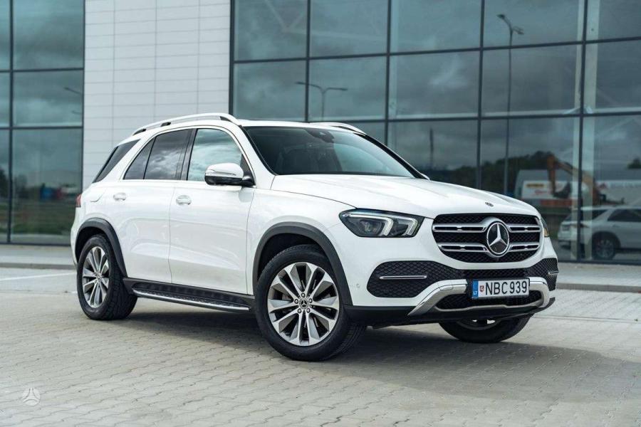 Белый Мерседес ГЛE 350 2020 в Клайпеда, объемом двигателя 2.00 л и пробегом 89 тыс. км за 33900 €, фото 6 на AUTOMOTO.COM.LV