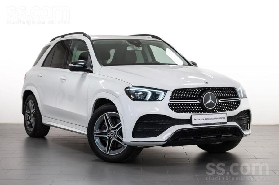 Белый Мерседес ГЛE 350 2021 в Рига, объемом двигателя 3.00 л и пробегом 136 тыс. км за 48500 €, фото 16 на AUTOMOTO.COM.LV