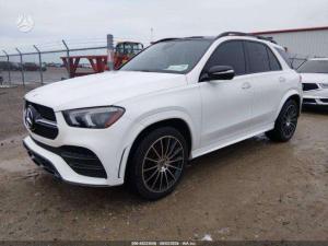 Белый Мерседес ГЛE 350 2021 в Клайпеда, объемом двигателя 2.00 л и пробегом 108 тыс. км за 22000 €, фото 3 на AUTOMOTO.COM.LV