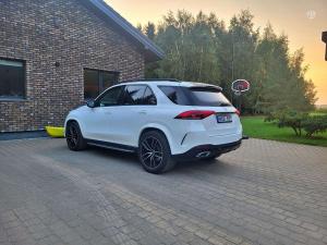 White Mercedes-Benz GLE 350 2021 in Kaunas, with an engine capacity of 2.93 L and mileage of 86 thousand km for 49900 €, photo 4 on AUTOMOTO.COM.LV