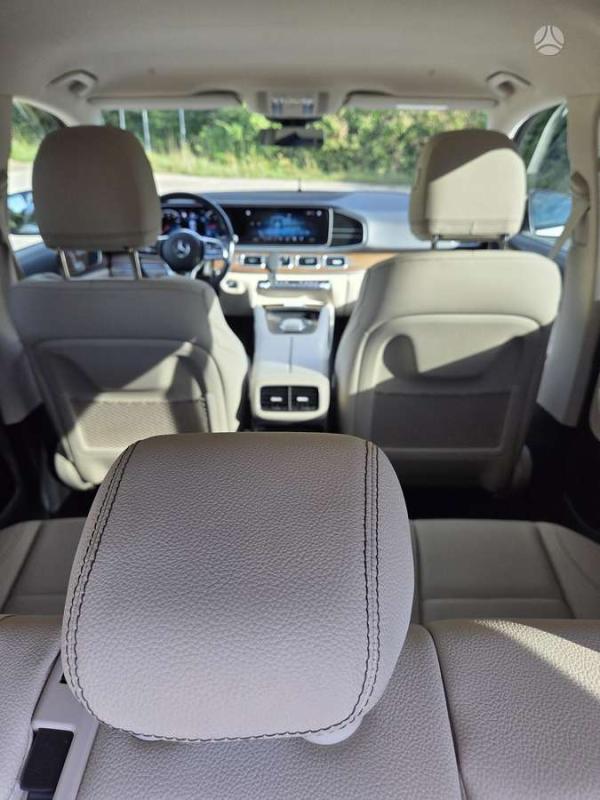 White Mercedes-Benz GLE 350 2021 in Kaunas, with an engine capacity of 2.93 L and mileage of 89 thousand km for 48700 €, photo 11 on AUTOMOTO.COM.LV