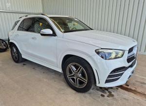 Balts Mercedes-Benz GLE 350 2022 Klaipėda, ar dzinēja tilpumu 1.95 L un nobraukumu 134 tūkst. km par 23700 €, foto  vietnē AUTOMOTO.COM.LV