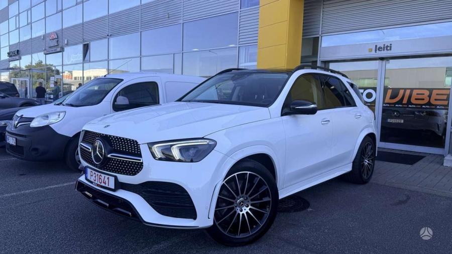 Белый Мерседес ГЛE 350 2022 в Вильнюс, объемом двигателя 2.00 л и пробегом 146 тыс. км за 54222 €, фото 38 на AUTOMOTO.COM.LV