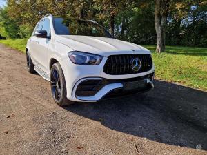White Mercedes-Benz GLE 350 2022 in Siauliai, with an engine capacity of 2.00 L and mileage of 92 thousand km for 44000 €, photo  on AUTOMOTO.COM.LV