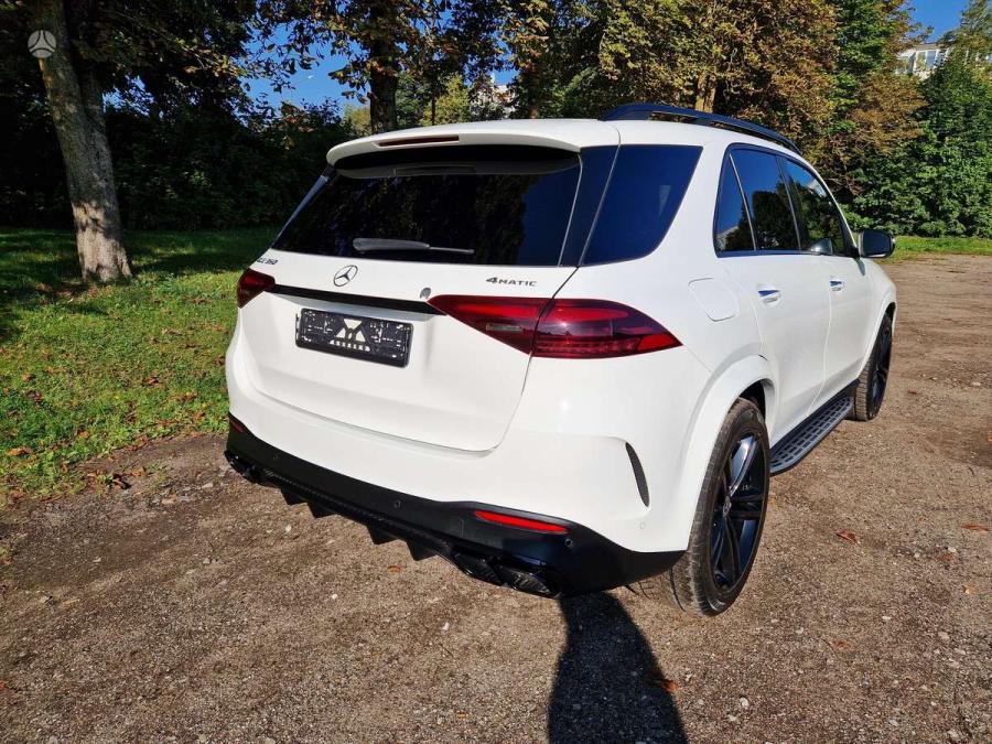 White Mercedes-Benz GLE 350 2022 in Siauliai, with an engine capacity of 2.00 L and mileage of 92 thousand km for 44000 €, photo 4 on AUTOMOTO.COM.LV