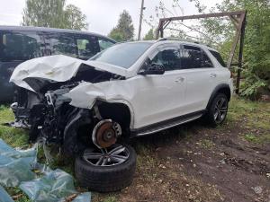 Белый Мерседес ГЛE 350 2022 в Каунас, объемом двигателя 2.00 л и пробегом 73 тыс. км за 14944 €, фото  на AUTOMOTO.COM.LV
