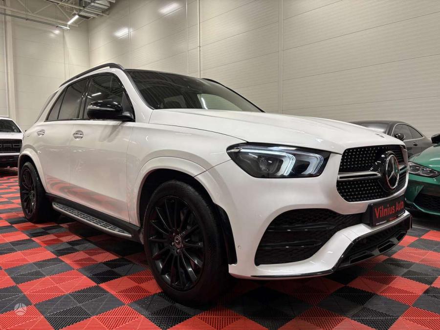 Balts Mercedes-Benz GLE 350 2023 Viļņa, ar dzinēja tilpumu 1.95 L un nobraukumu 43 tūkst. km par 62990 €, foto 4 vietnē AUTOMOTO.COM.LV
