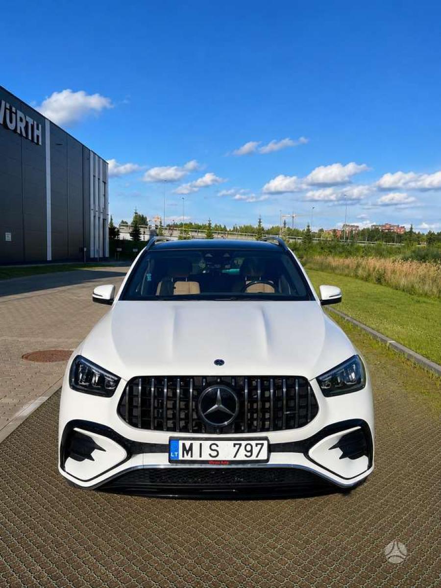 Balts Mercedes-Benz GLE 350 2024 Viļņa, ar dzinēja tilpumu 1.99 L un nobraukumu 60 tūkst. km par 65200 €, foto 6 vietnē AUTOMOTO.COM.LV