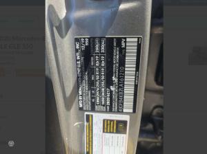 Dzeltens Mercedes-Benz GLE 350 2020 Ukmergė, ar dzinēja tilpumu 2.00 L un nobraukumu 257 tūkst. km par 26500 €, foto 13 vietnē AUTOMOTO.COM.LV