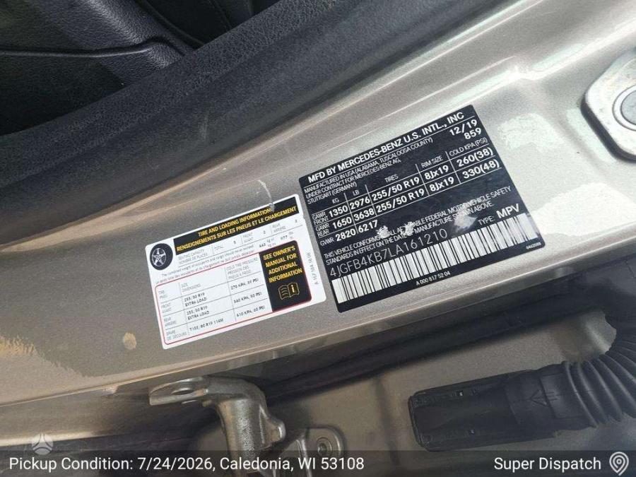 Желтый Мерседес ГЛE 350 2020 в Укмерге, объемом двигателя 2.00 л и пробегом 257 тыс. км за 26500 €, фото 40 на AUTOMOTO.COM.LV