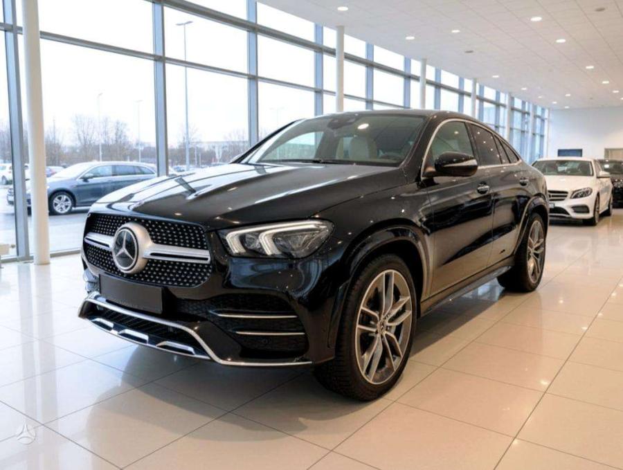 Black Mercedes-Benz GLE 400 2023 in Tallinn, with an engine capacity of 2.93 L and mileage of 19 thousand km for 82500 €, photo 14 on AUTOMOTO.COM.LV