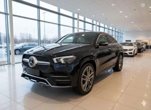 Black Mercedes-Benz GLE 400 2023 in Tallinn, with an engine capacity of 2.93 L and mileage of 23 thousand km for 80900 €, photo 14 on AUTOMOTO.COM.LV