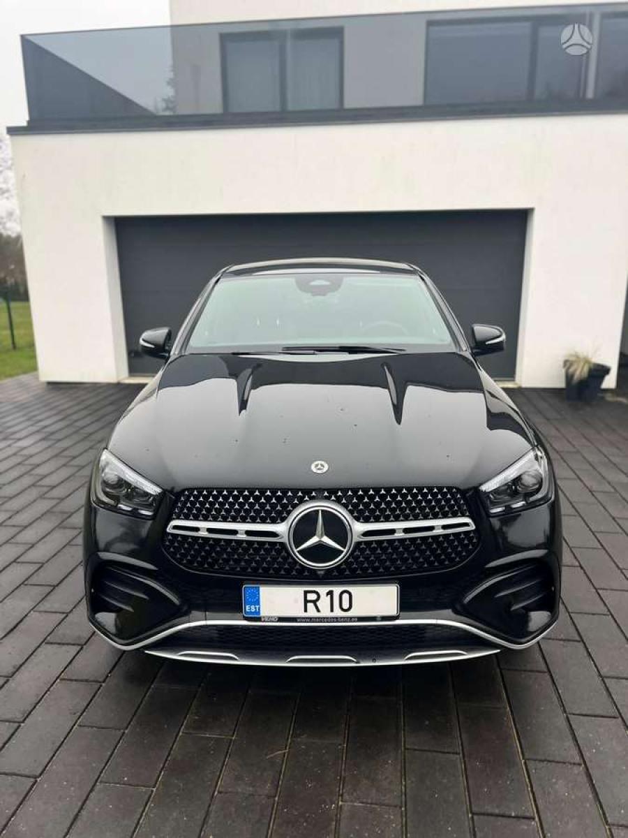 Black Mercedes-Benz GLE 400 2025 in Parnu, with an engine capacity of 2.00 L and mileage of 2 thousand km for 105000 €, photo 2 on AUTOMOTO.COM.LV