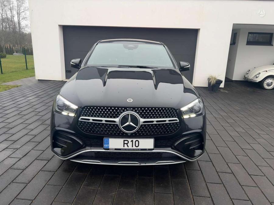 Black Mercedes-Benz GLE 400 2025 in Parnu, with an engine capacity of 2.00 L and mileage of 2 thousand km for 105000 €, photo 7 on AUTOMOTO.COM.LV