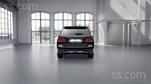 Black Mercedes-Benz GLE 400 2017 in Riga, with an engine capacity of 3.00 L and mileage of 168 thousand km for 22900 €, photo 6 on AUTOMOTO.COM.LV