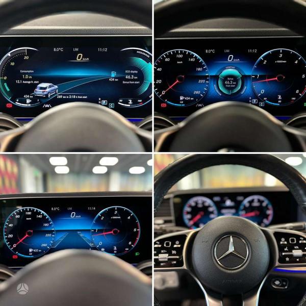 Black Mercedes-Benz GLE 400 2019 in Klaipeda, with an engine capacity of 2.93 L and mileage of 385 thousand km for 35950 €, photo 6 on AUTOMOTO.COM.LV