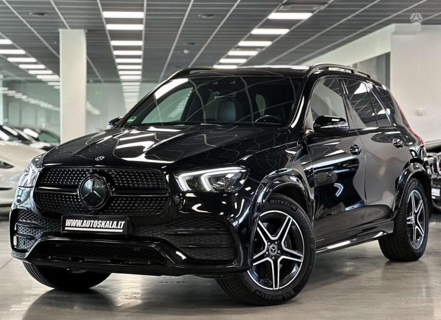 Black Mercedes-Benz GLE 400 2019 in Klaipeda, with an engine capacity of 2.93 L and mileage of 385 thousand km for 35950 €, photo 27 on AUTOMOTO.COM.LV