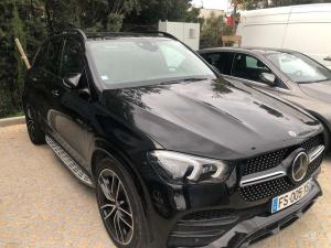 Black Mercedes-Benz GLE 400 2020 in Taurage, with an engine capacity of 2.93 L and mileage of 161 thousand km for 47000 €, photo 2 on AUTOMOTO.COM.LV
