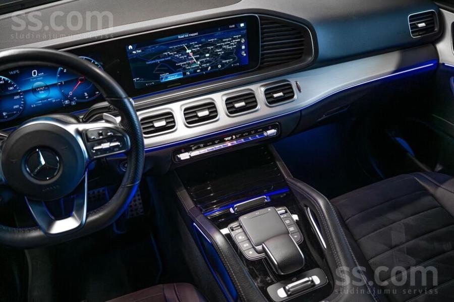Melns Mercedes-Benz GLE 400 2022 Tallina, ar dzinēja tilpumu 0.00 L un nobraukumu 74 tūkst. km par 69900 €, foto 13 vietnē AUTOMOTO.COM.LV