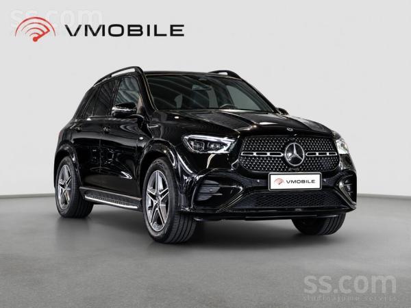 Black Mercedes-Benz GLE 400 2025 in Riga, with an engine capacity of 2.00 L and mileage of 10 thousand km for 86990 €, photo 1 on AUTOMOTO.COM.LV
