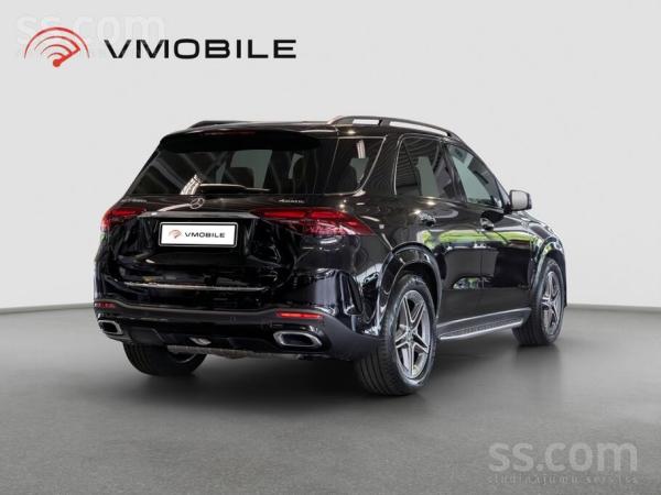 Black Mercedes-Benz GLE 400 2025 in Riga, with an engine capacity of 2.00 L and mileage of 10 thousand km for 86990 €, photo 3 on AUTOMOTO.COM.LV