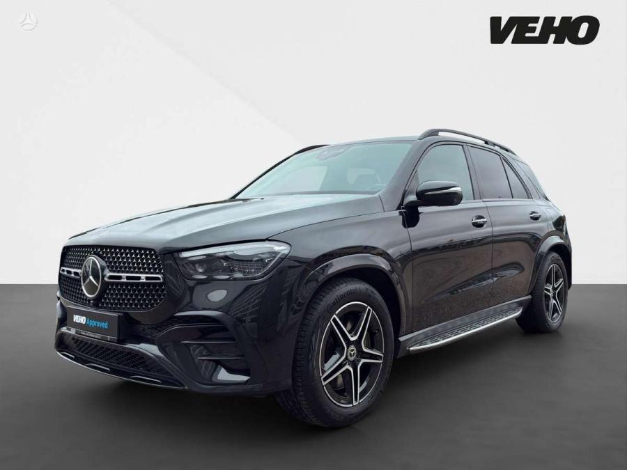 Black Mercedes-Benz GLE 400 2023 in Vilnius, with an engine capacity of 2.00 L and mileage of 93 thousand km for 66600 €, photo 1 on AUTOMOTO.COM.LV