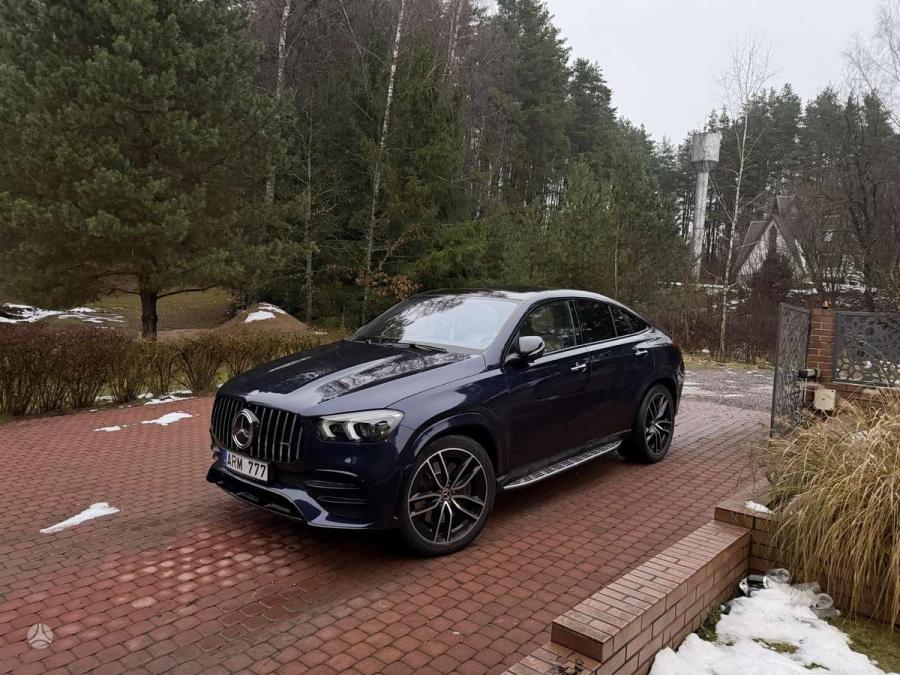 Zils Mercedes-Benz GLE 400 2021 Utena, ar dzinēja tilpumu 3.00 L un nobraukumu 86 tūkst. km par 67000 €, foto 5 vietnē AUTOMOTO.COM.LV