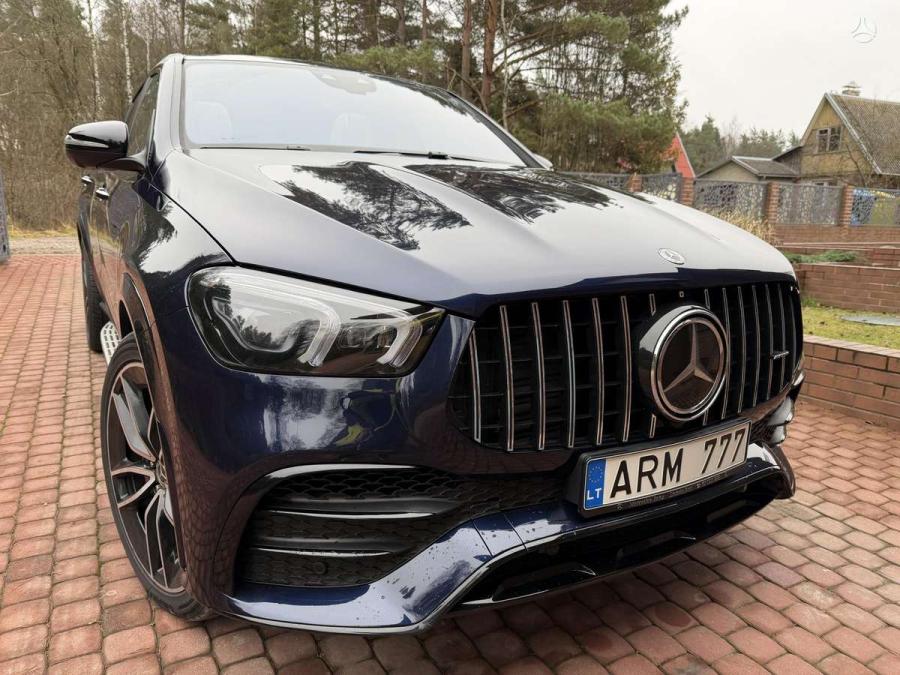 Zils Mercedes-Benz GLE 400 2021 Utena, ar dzinēja tilpumu 3.00 L un nobraukumu 86 tūkst. km par 67000 €, foto 12 vietnē AUTOMOTO.COM.LV