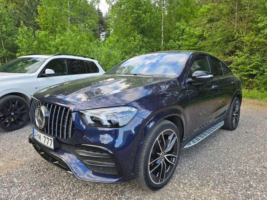 Zils Mercedes-Benz GLE 400 2021 Utena, ar dzinēja tilpumu 2.93 L un nobraukumu 106 tūkst. km par 55000 €, foto 29 vietnē AUTOMOTO.COM.LV