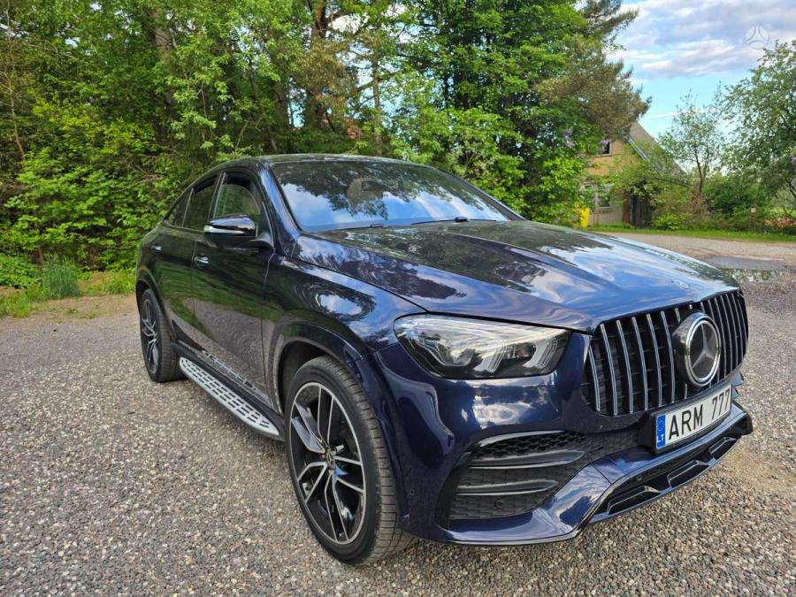 Zils Mercedes-Benz GLE 400 2021 Utena, ar dzinēja tilpumu 2.93 L un nobraukumu 106 tūkst. km par 55000 €, foto 30 vietnē AUTOMOTO.COM.LV
