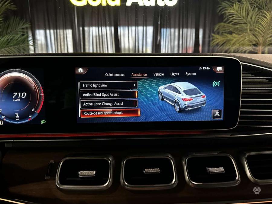 Green Mercedes-Benz GLE 400 2020 in Vilnius, with an engine capacity of 2.93 L and mileage of 95 thousand km for 75000 €, photo 32 on AUTOMOTO.COM.LV
