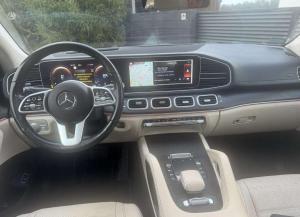 Green Mercedes-Benz GLE 400 2021 in Kaunas, with an engine capacity of 2.93 L and mileage of 160 thousand km for 42500 €, photo 11 on AUTOMOTO.COM.LV