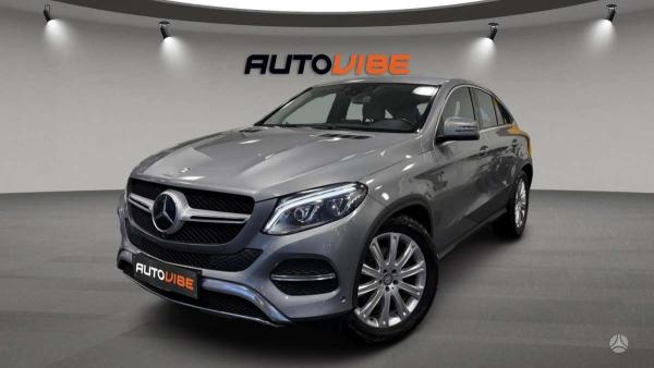 Grey Mercedes-Benz GLE 400 2015 in Vilnius, with an engine capacity of 3.00 L and mileage of 139 thousand km for 27222 €, photo 1 on AUTOMOTO.COM.LV