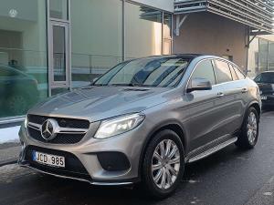 Pelēks Mercedes-Benz GLE 400 2016 Viļņa, ar dzinēja tilpumu 3.00 L un nobraukumu 237 tūkst. km par 24900 €, foto 2 vietnē AUTOMOTO.COM.LV