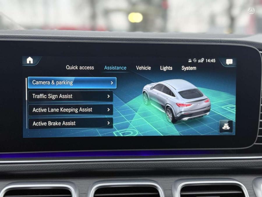 Серый Мерседес ГЛE 400 2020 в Таураге, объемом двигателя 2.93 л и пробегом 200 тыс. км за 48900 €, фото 31 на AUTOMOTO.COM.LV