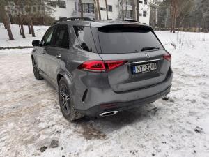 Grey Mercedes-Benz GLE 400 2020 in Riga, with an engine capacity of 3.00 L and mileage of 119 thousand km for 57900 €, photo 7 on AUTOMOTO.COM.LV