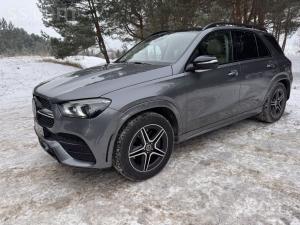 Grey Mercedes-Benz GLE 400 2020 in Riga, with an engine capacity of 3.00 L and mileage of 119 thousand km for 57900 €, photo 9 on AUTOMOTO.COM.LV