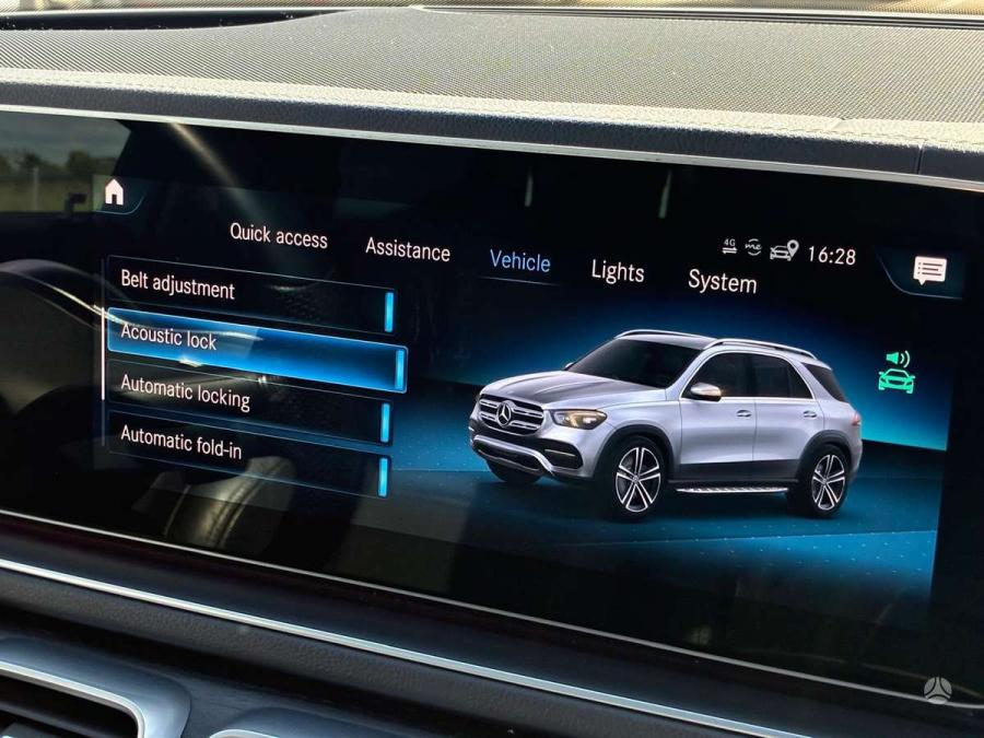 Pelēks Mercedes-Benz GLE 400 2022 Kauņa, ar dzinēja tilpumu 2.93 L un nobraukumu 230 tūkst. km par 43900 €, foto 21 vietnē AUTOMOTO.COM.LV