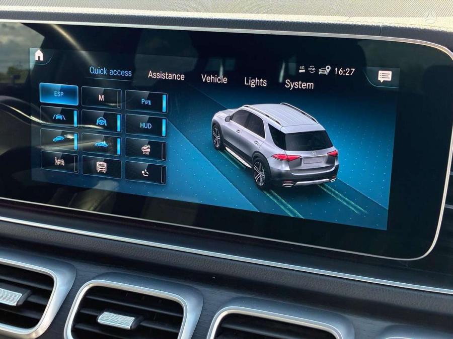 Pelēks Mercedes-Benz GLE 400 2022 Kauņa, ar dzinēja tilpumu 2.93 L un nobraukumu 230 tūkst. km par 43900 €, foto 23 vietnē AUTOMOTO.COM.LV