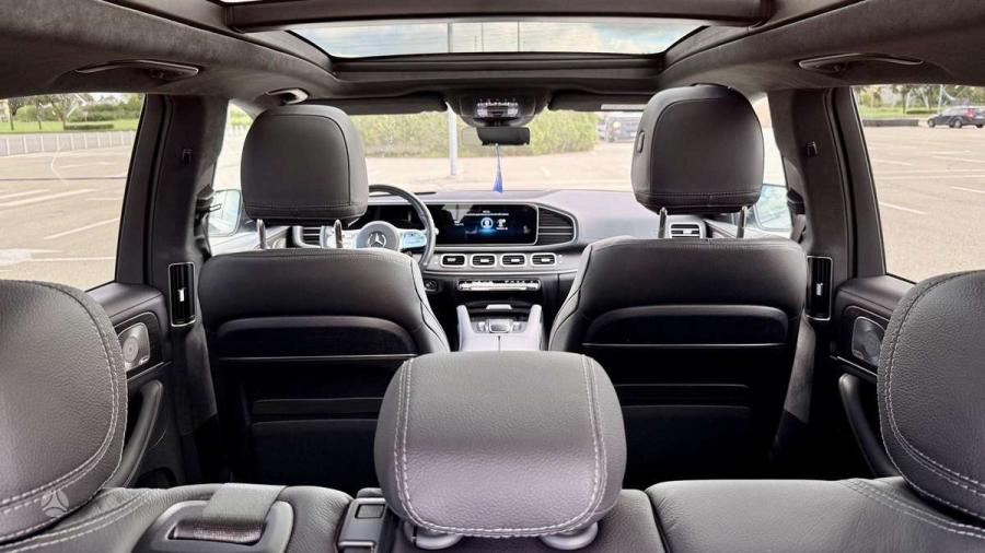 Pelēks Mercedes-Benz GLE 400 2023 Šauļi, ar dzinēja tilpumu 2.93 L un nobraukumu 150 tūkst. km par 54900 €, foto 21 vietnē AUTOMOTO.COM.LV
