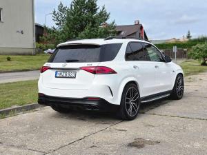 White Mercedes-Benz GLE 400 2020 in Vilnius, with an engine capacity of 2.93 L and mileage of 114 thousand km for 49000 €, photo 7 on AUTOMOTO.COM.LV